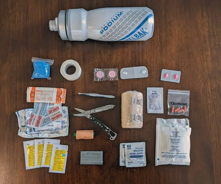 How to DIY a Bike Water Bottle First Aid Kit - Med Kit Authority